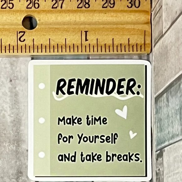 Office | 110 Inspirational Reminder Postit Style Reusable Waterproof ...